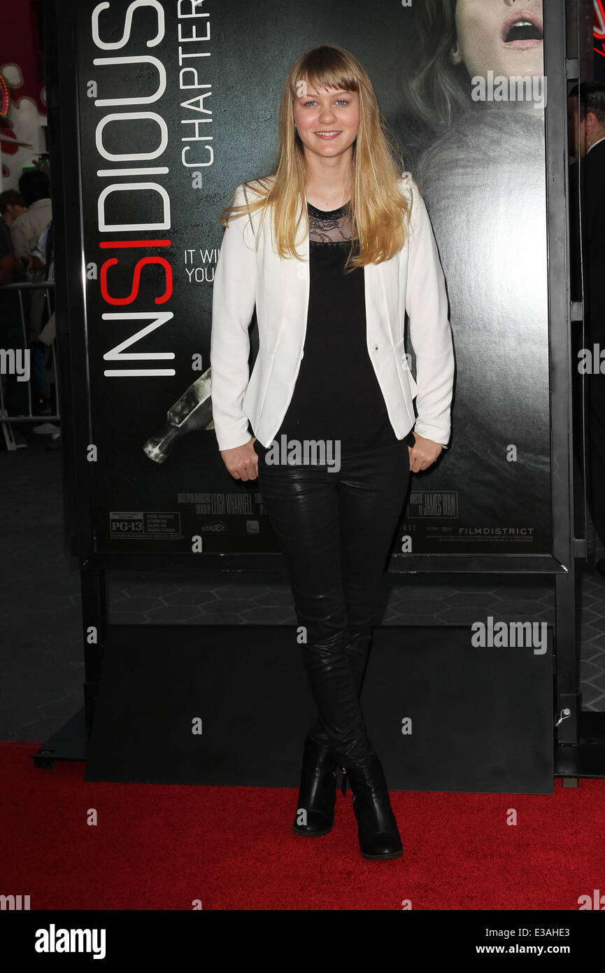 FILM DISTRICT Presents the World Premiere of INSIDIOUS CHAPTER 2 Held ...
