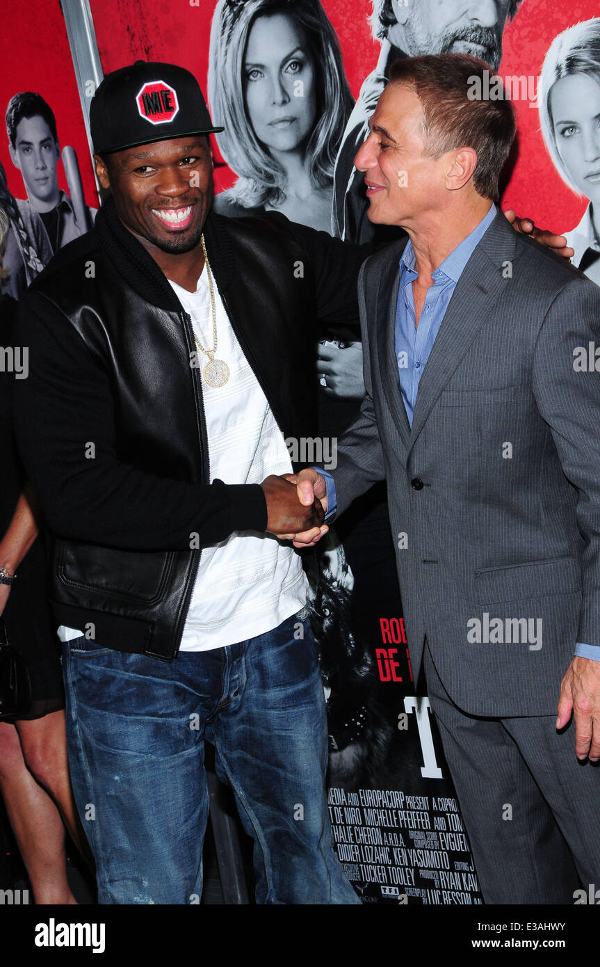 New York premiere of 'The Family' Featuring: Curtis Jackson Where: New ...