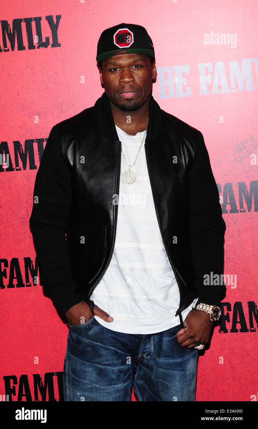 New York premiere of 'The Family' Featuring: Curtis Jackson Where: New ...