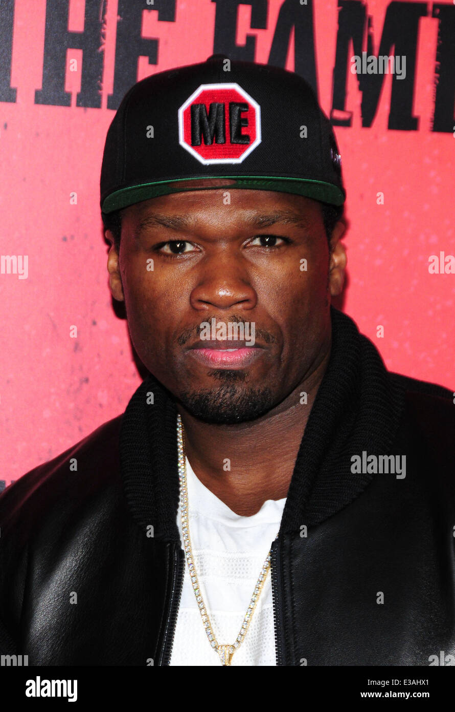New York premiere of 'The Family' Featuring: Curtis Jackson Where: New ...