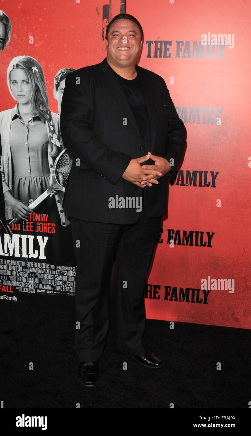 New York premiere of 'The Family' held at AMC Loews Lincoln Square Featuring: Anthony Desio ...