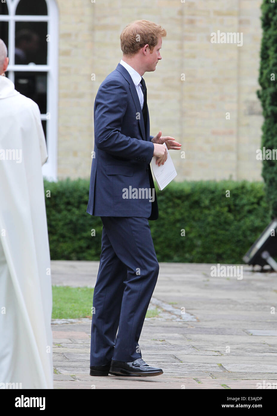 Members of the Royal family attend the funeral of their friend Hugh van ...