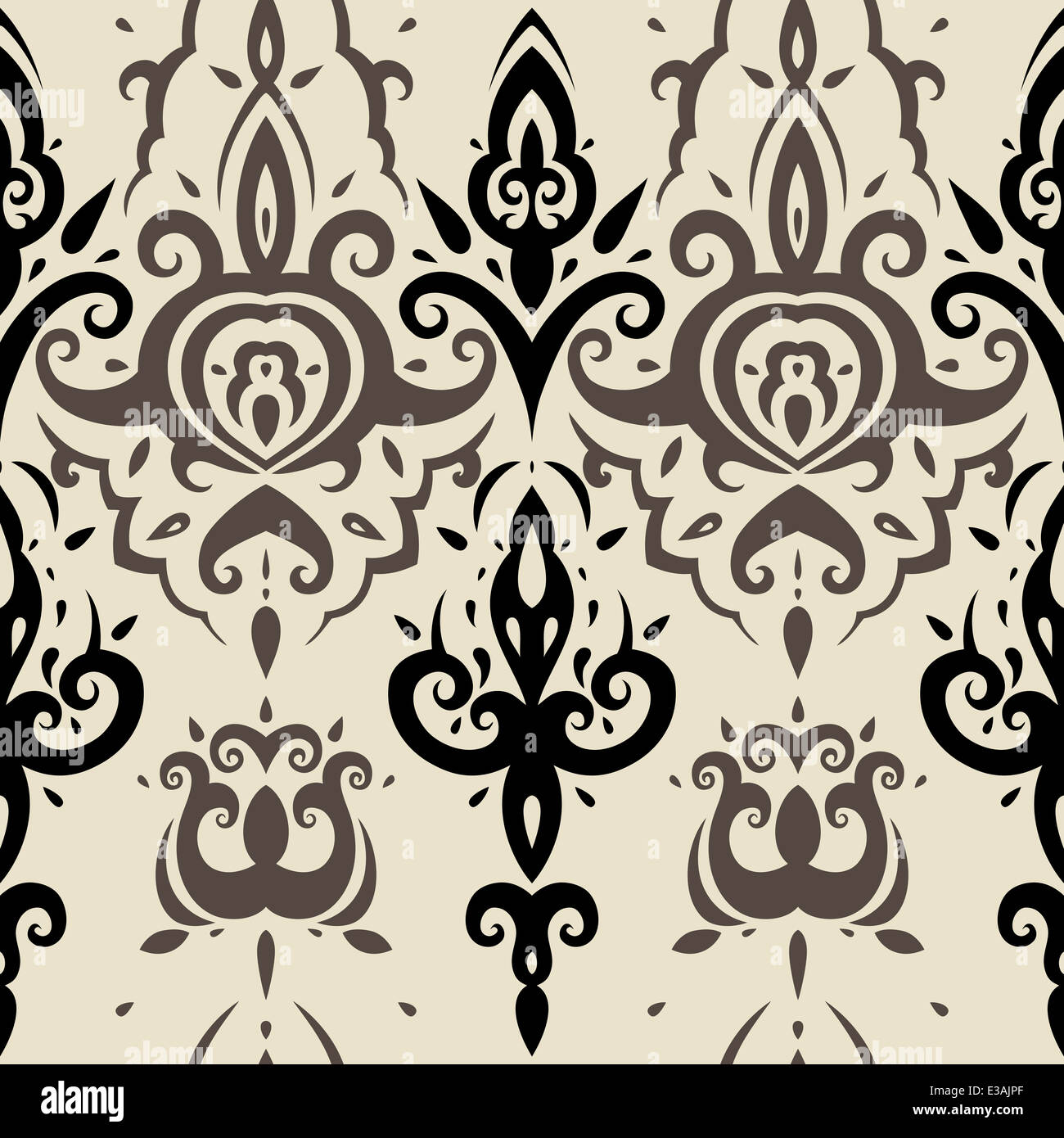 Seamless wallpaper pattern Stock Photo - Alamy