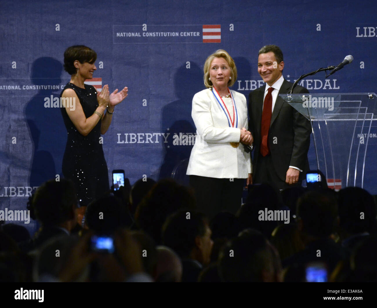 Hillary Clinton awarded Liberty Medal by National Constitution Center ... Hillary Clinton awarded Liberty Medal by National Constitution Center ...