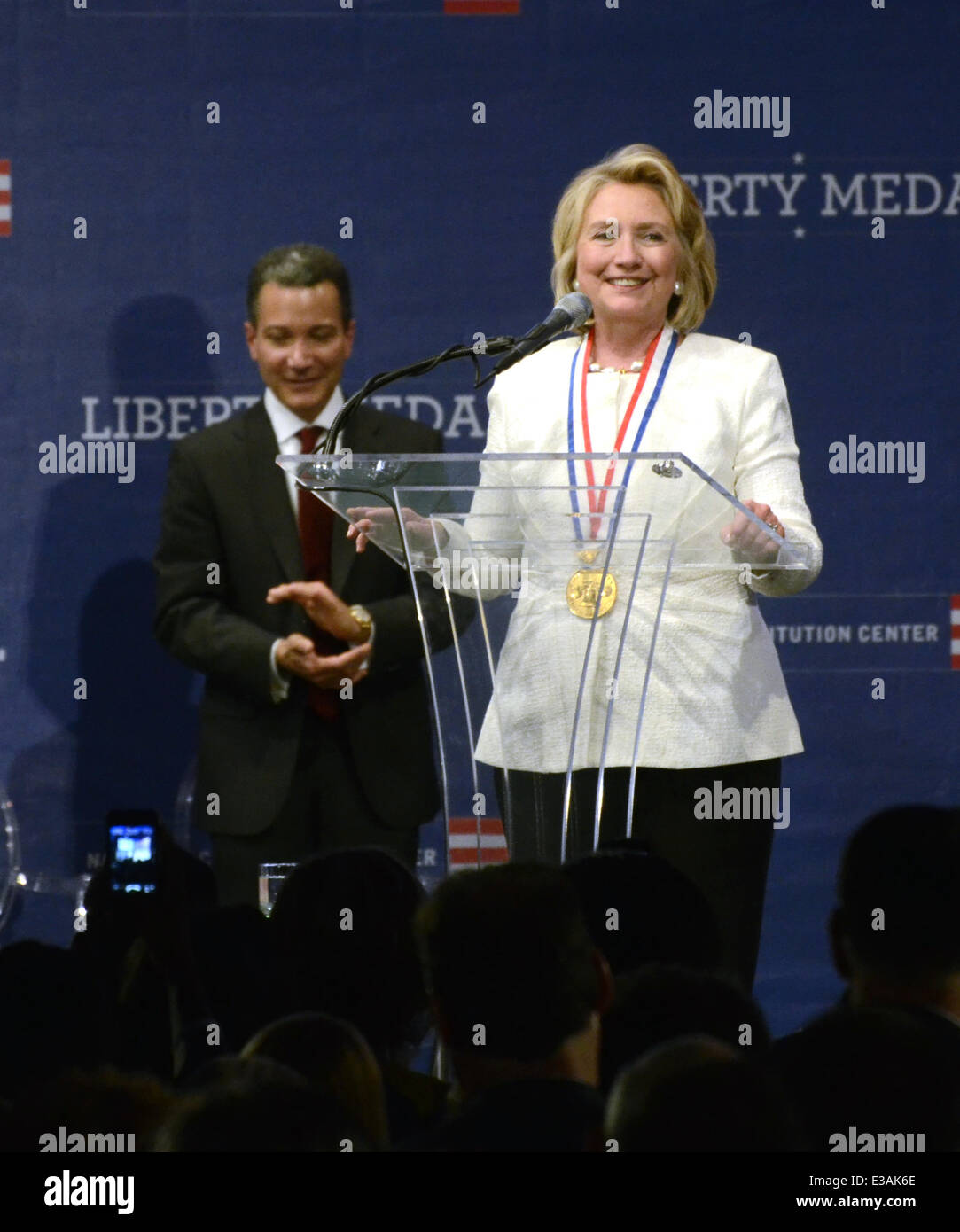 Hillary Clinton awarded Liberty Medal by National Constitution Center ... Hillary Clinton awarded Liberty Medal by National Constitution Center ...