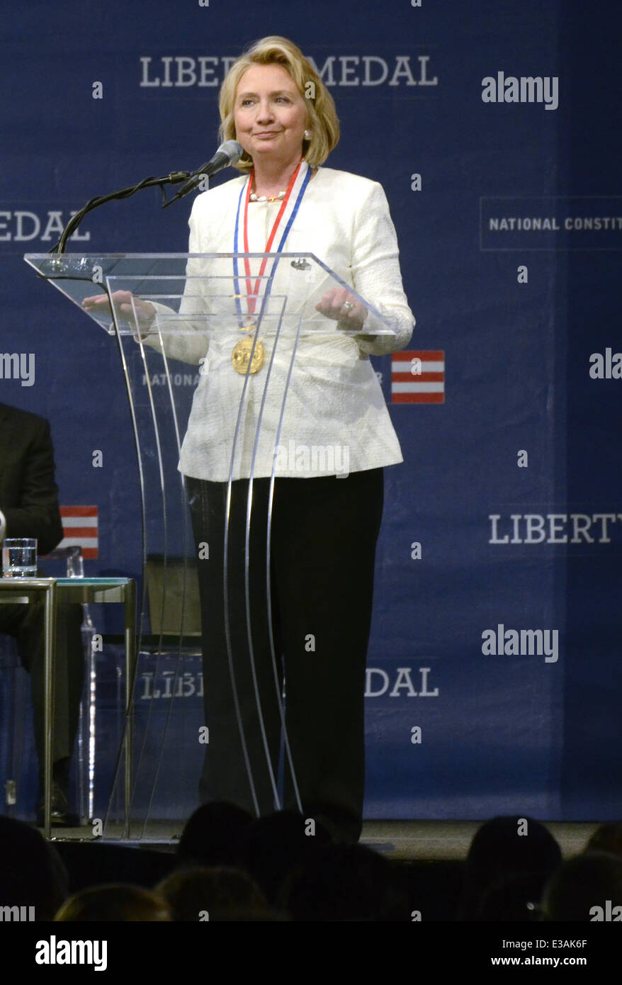 Hillary Clinton awarded Liberty Medal by National Constitution Center ... Hillary Clinton awarded Liberty Medal by National Constitution Center ...