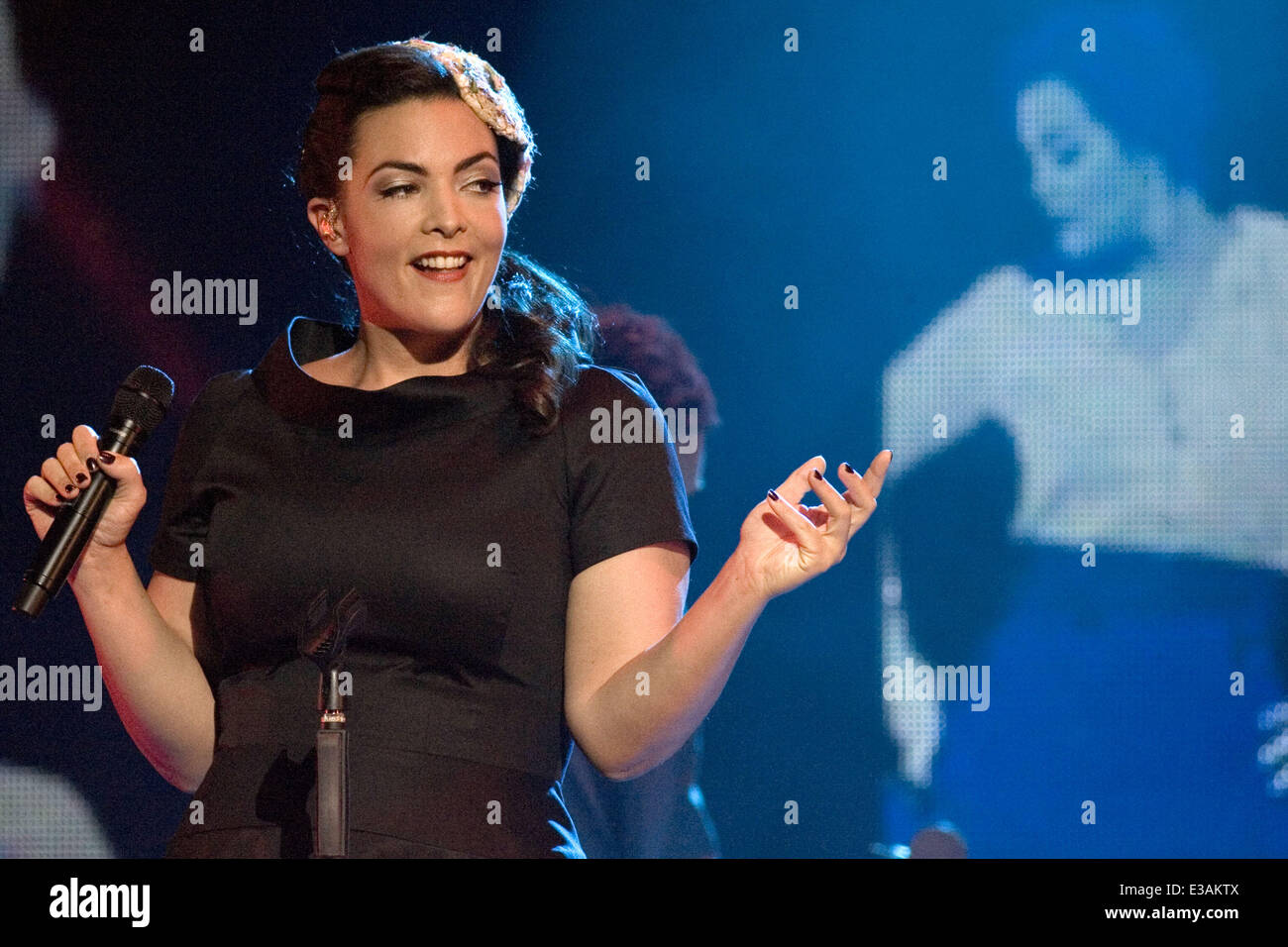 Dutch jazz singer Caro Emerald performs at Royal Concert Hall Featuring ...