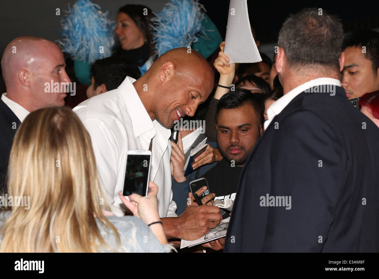 Dwayne johnson the rock hi-res stock photography and images - Alamy