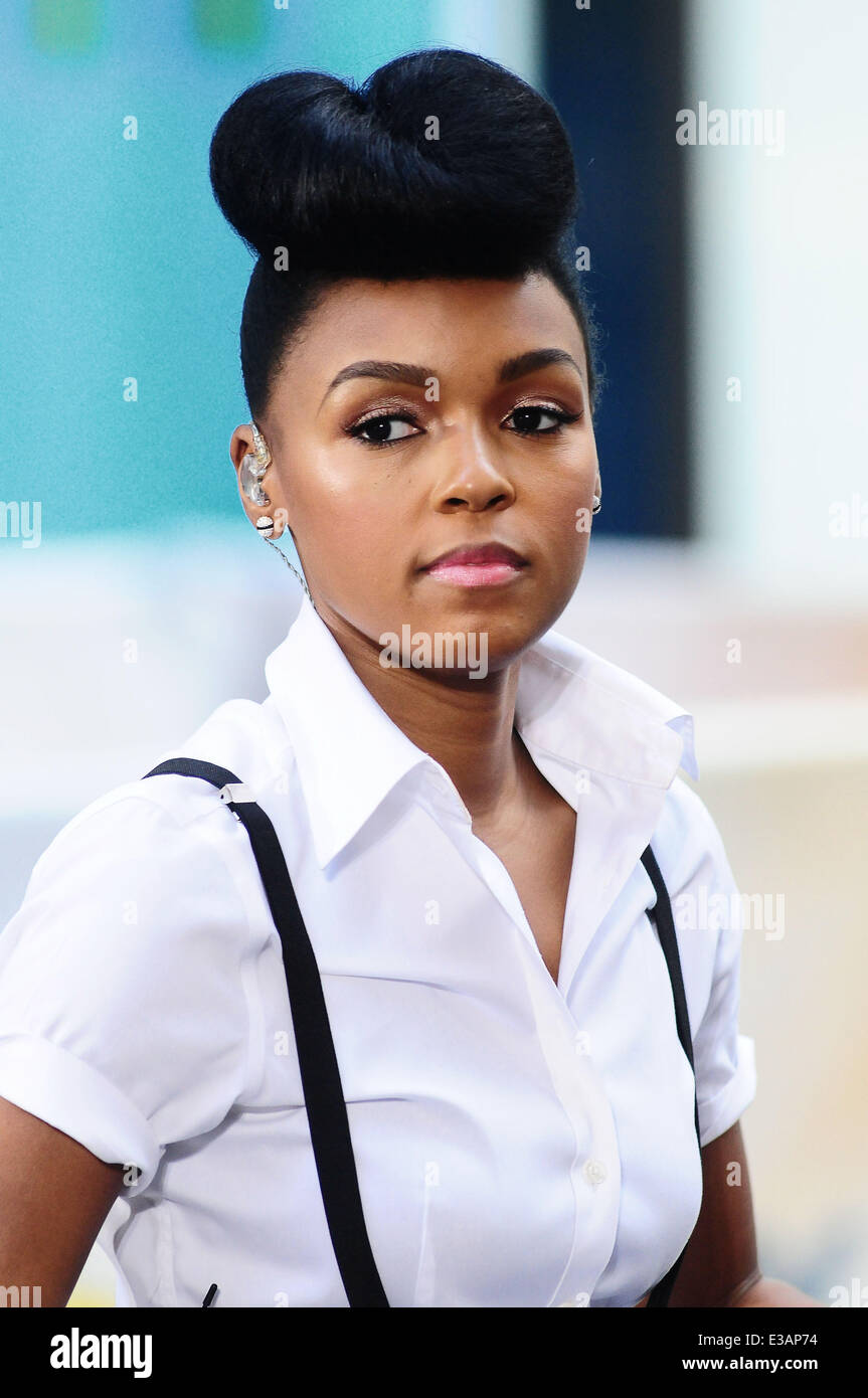 Janelle Monae performs on Today Show Featuring: Janelle Monae Where: NY ...