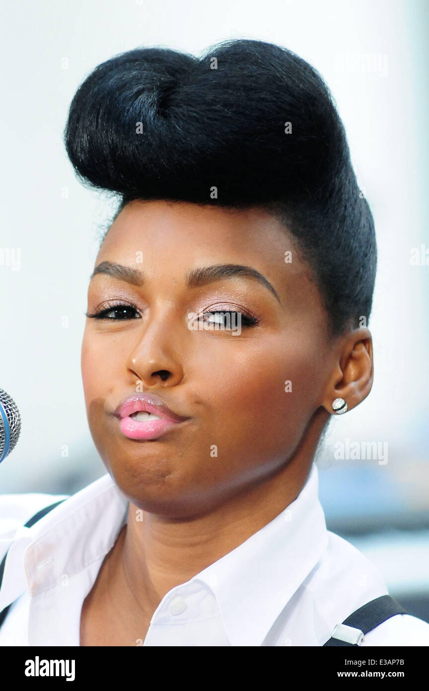 Janelle Monae performs on Today Show Featuring: Janelle Monae Where: NY ...