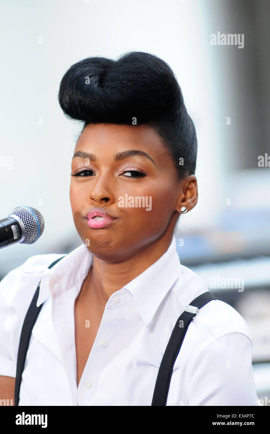 Janelle Monae performs on Today Show Featuring: Janelle Monae Where: NY ...