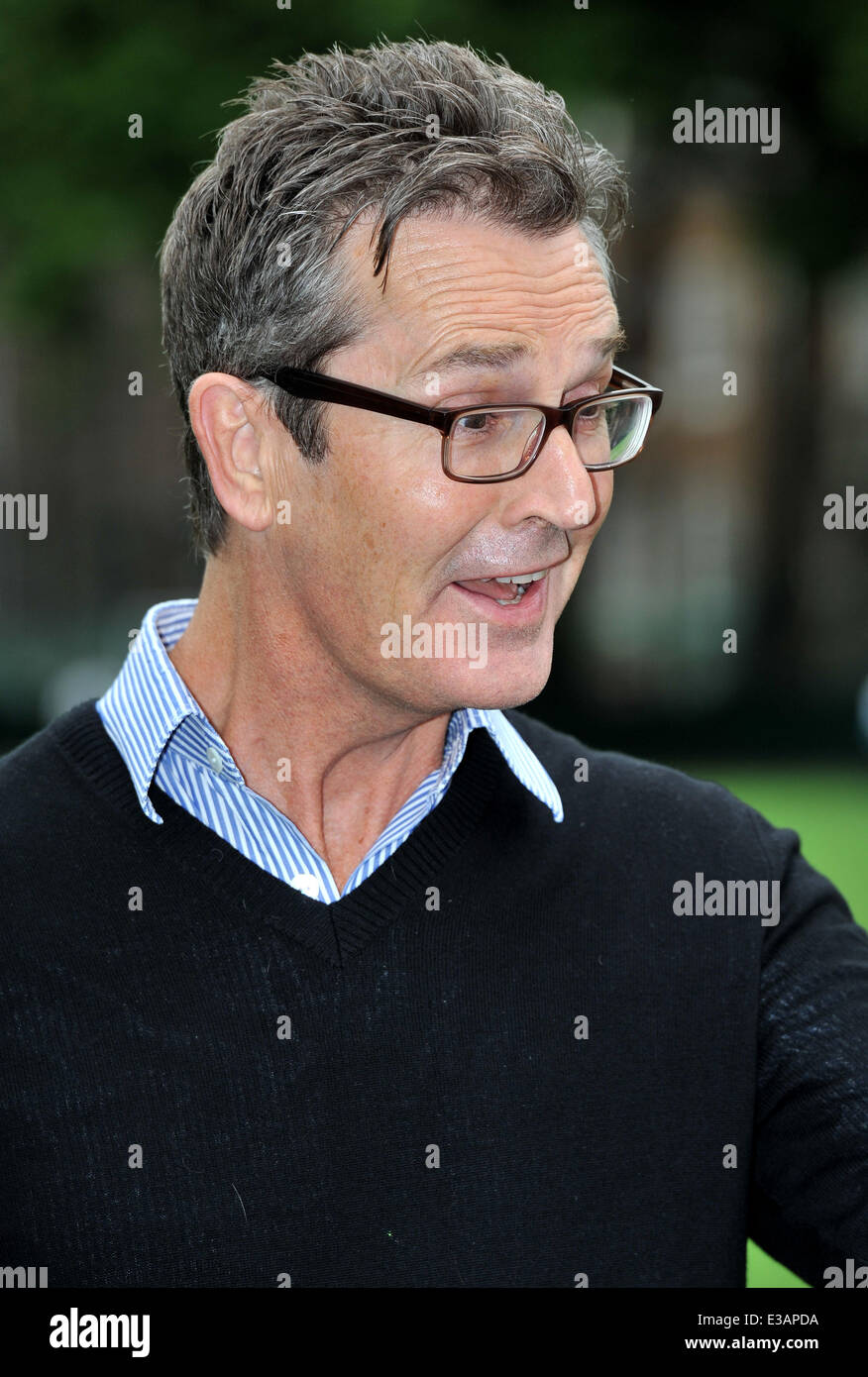 Rupert Everett opens the new sports pitches for the 'Coram's Fields ...