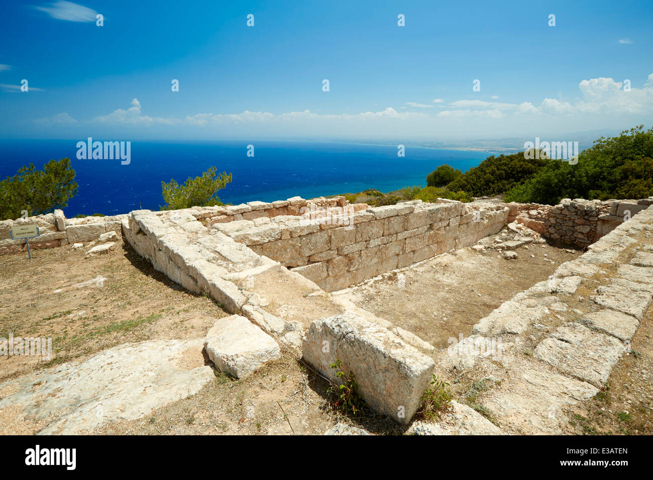 Vouni Palace, Cyprus Stock Photo - Alamy