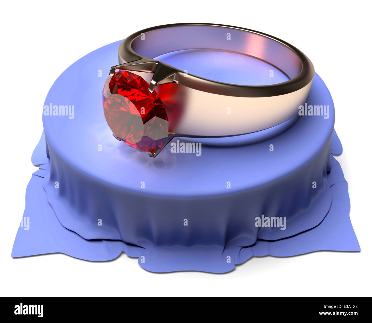 Ruby ring gift hi-res stock photography and images - Alamy