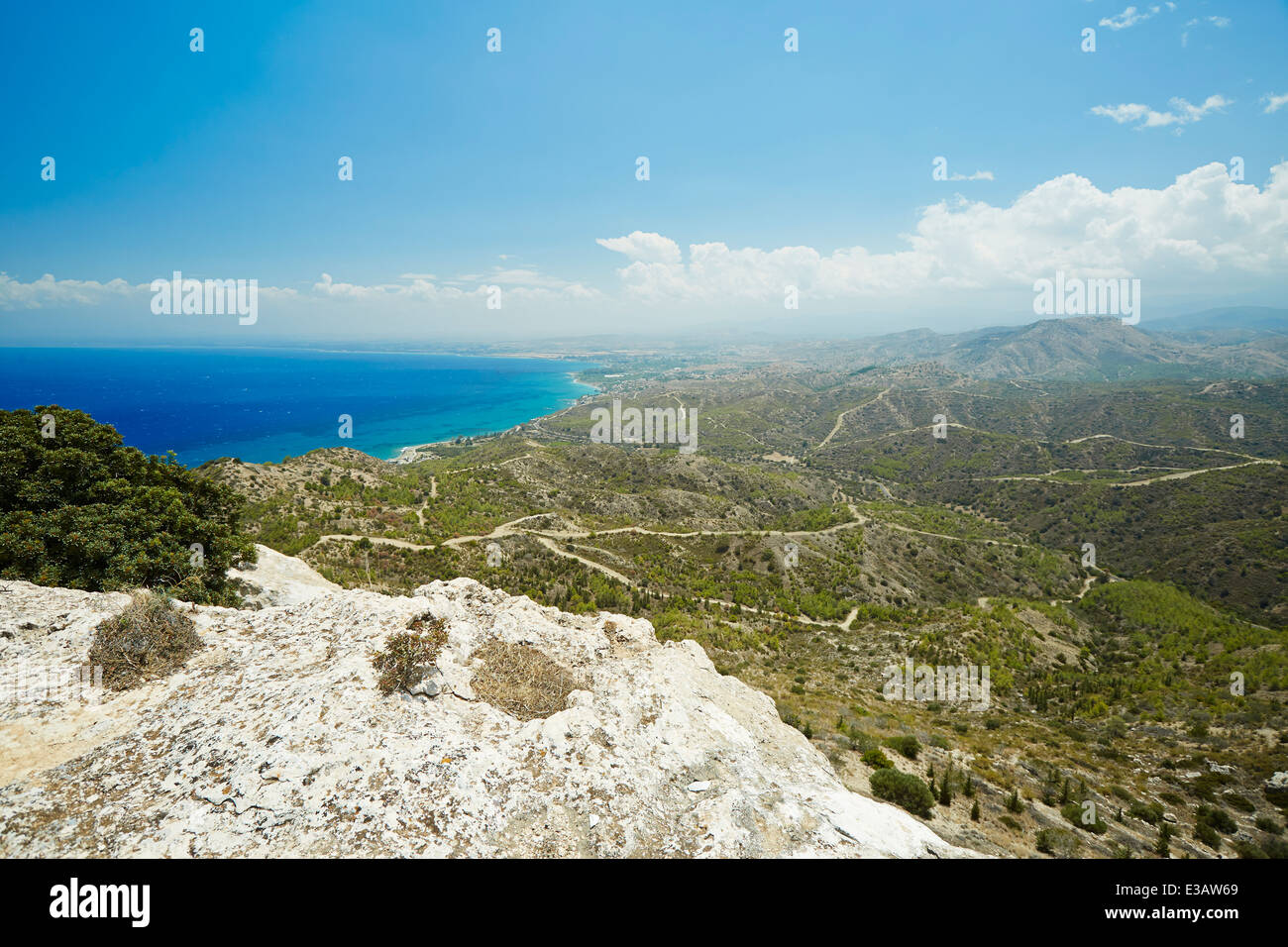 Vouni Palace, Cyprus Stock Photo - Alamy