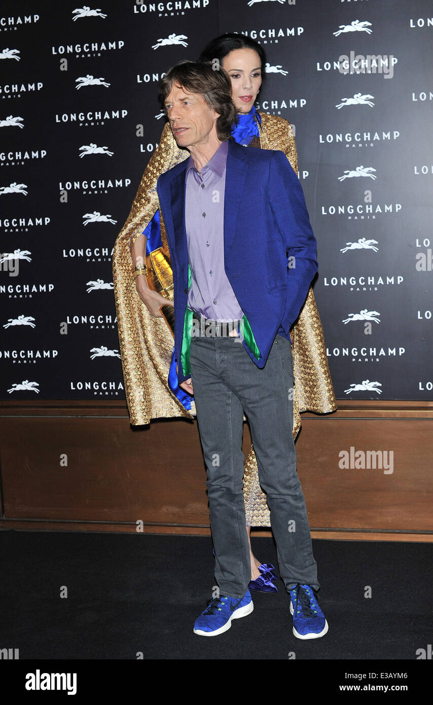 Longchamp store opening held at Regent Street - Arrivals Featuring: L ...