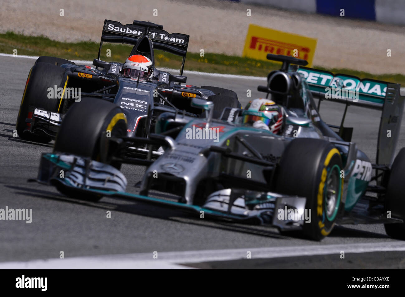 Spielberg, Austria. 22nd June, 2014. British Formula One driver Lewis ...