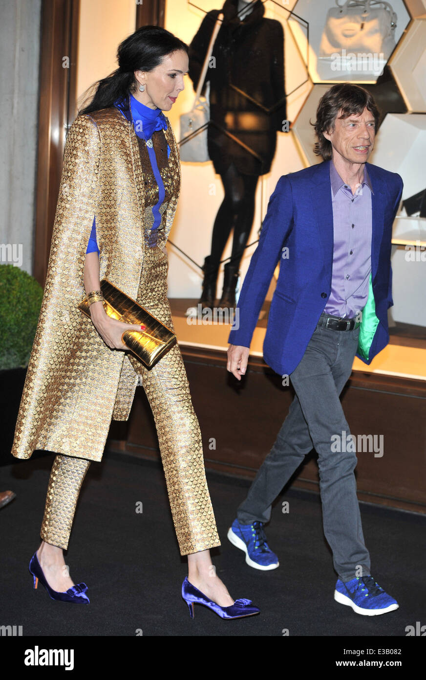 Longchamp store opening held at Regent Street - Arrivals Featuring: L ...