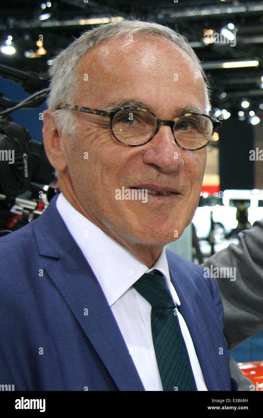 IAA Frankfurt Auto Show 2013 Press Day Featuring: Aston Martin CEO Dr ...