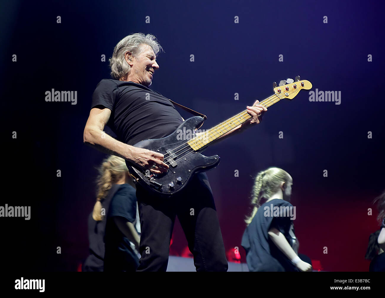 Roger Waters performing live in concert 'The Wall' at Manchester Arena ...