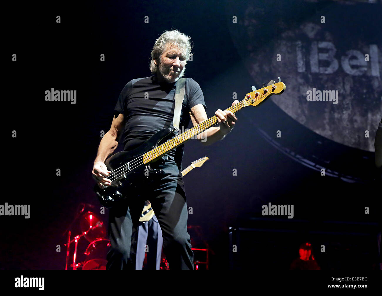 Roger Waters performing live in concert 'The Wall' at Manchester Arena ...