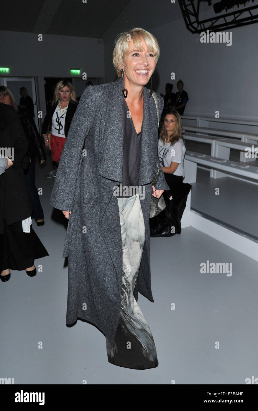 London Fashion Week SS14 - Maria Grachvogel - Front Row Featuring: Emma ...