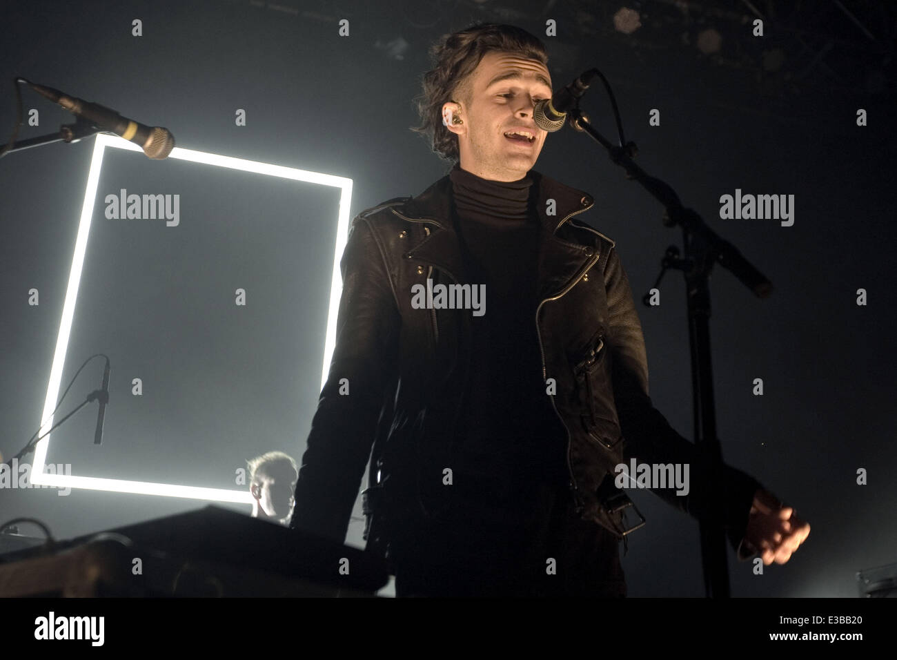Manchester-based band, The 1975 playing a headline set at the O2 ABC in ...
