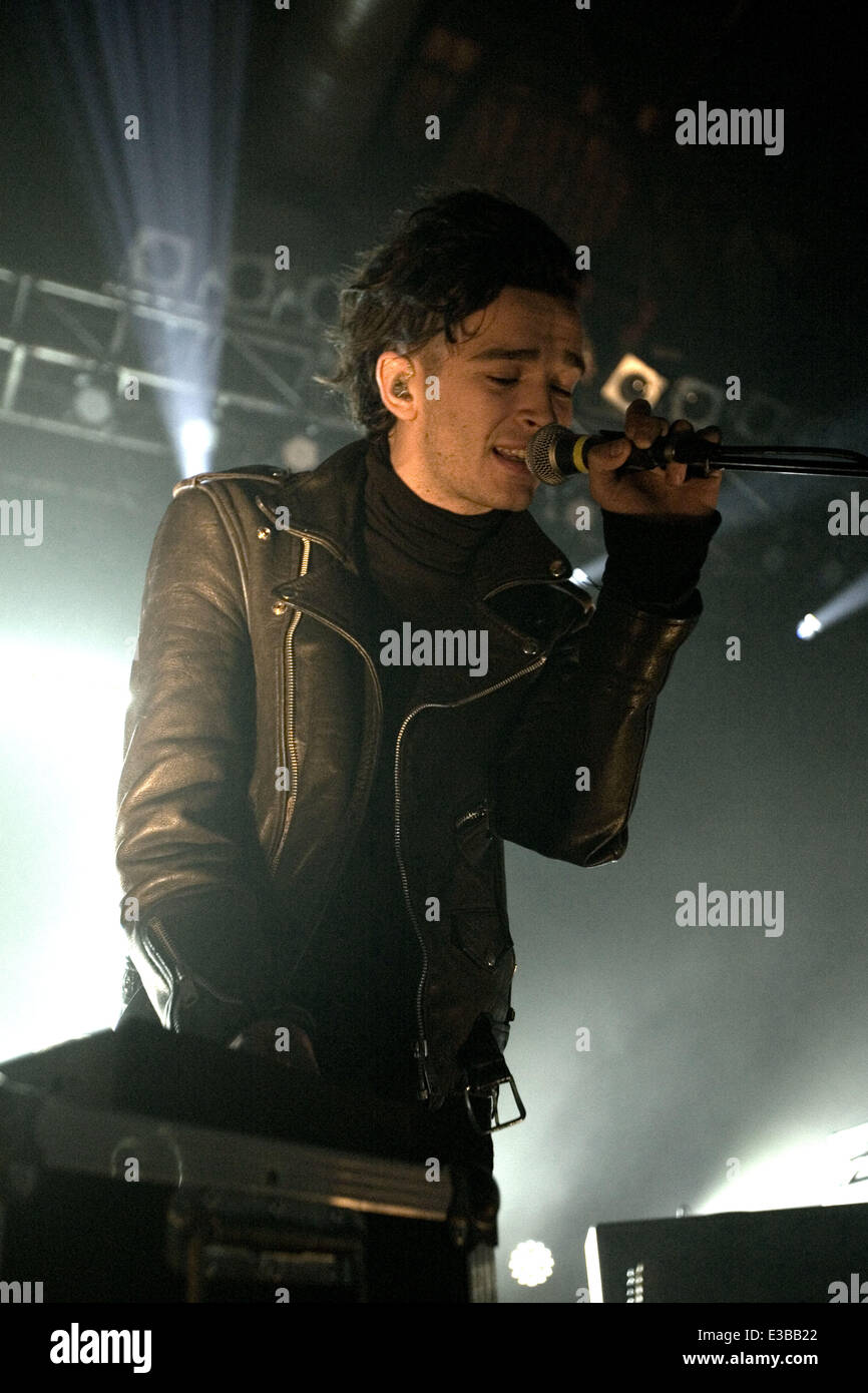 Manchester-based band, The 1975 playing a headline set at the O2 ABC in ...