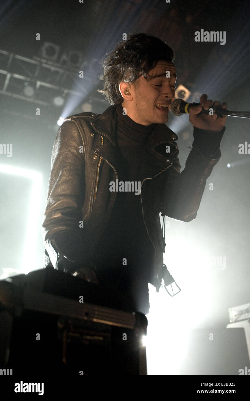 Manchester-based band, The 1975 playing a headline set at the O2 ABC in ...