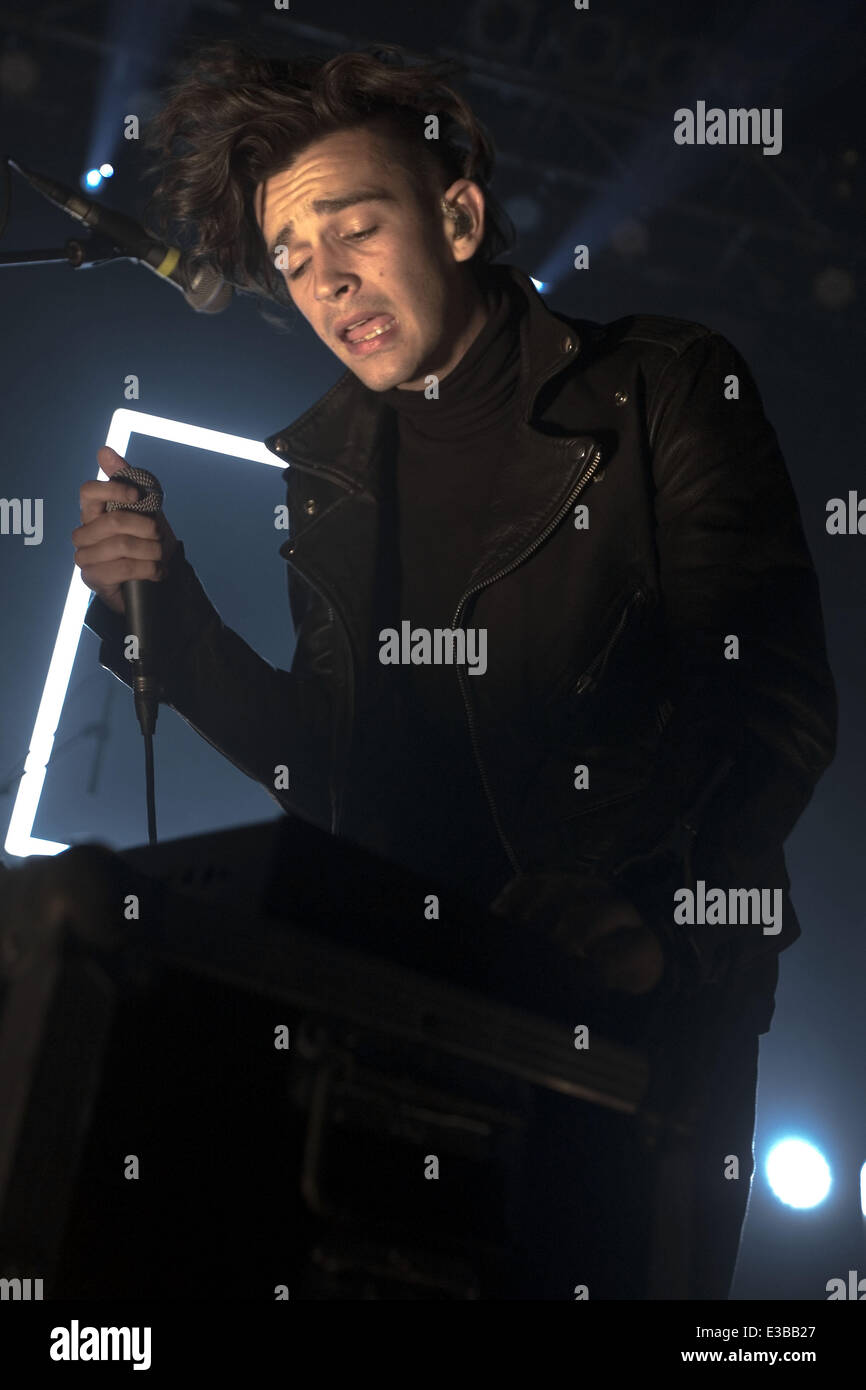 Manchester-based band, The 1975 playing a headline set at the O2 ABC in ...