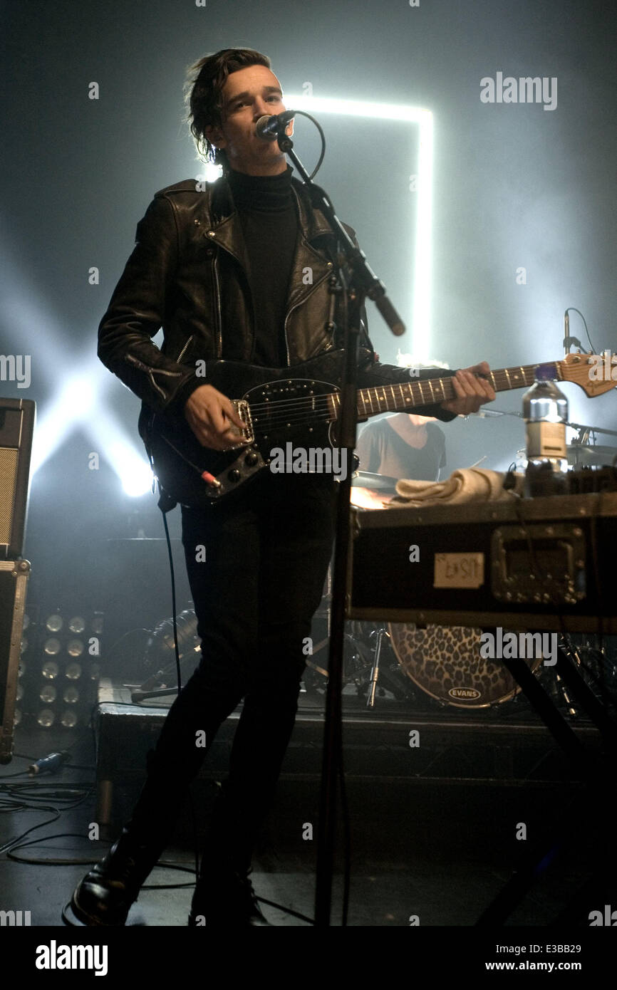 Manchester-based band, The 1975 playing a headline set at the O2 ABC in ...
