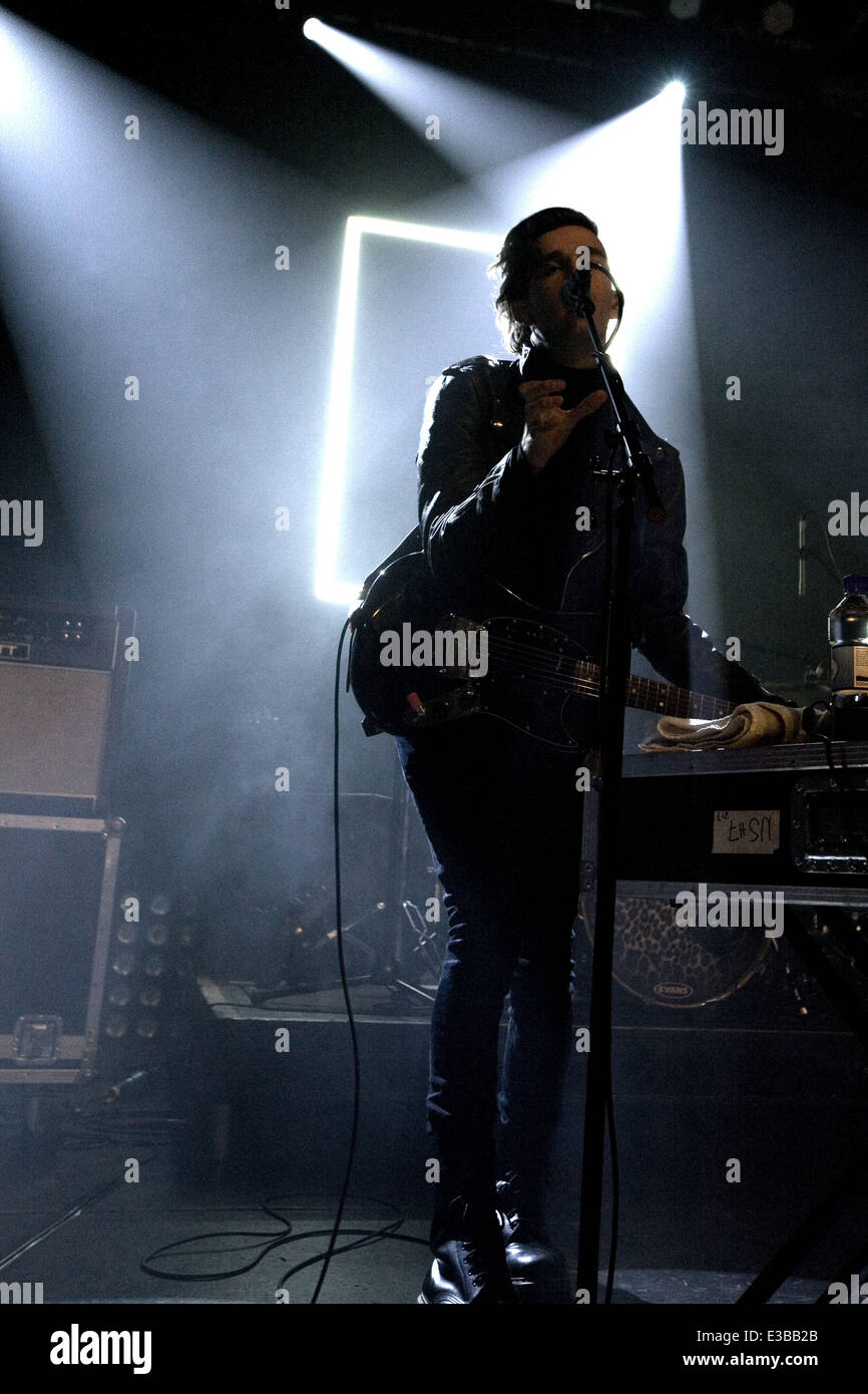 Manchester-based band, The 1975 playing a headline set at the O2 ABC in ...