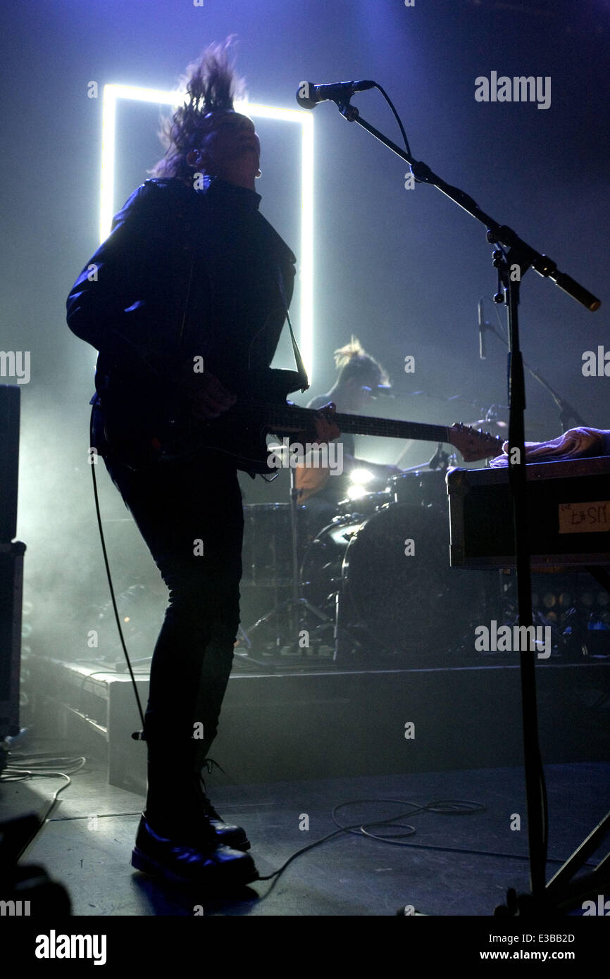 Manchester-based band, The 1975 playing a headline set at the O2 ABC in ...