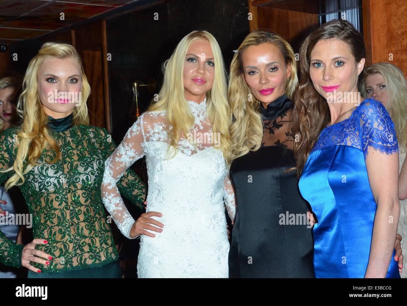 Maria Shatalova launches her fashion show in London Featuring: Maria ...