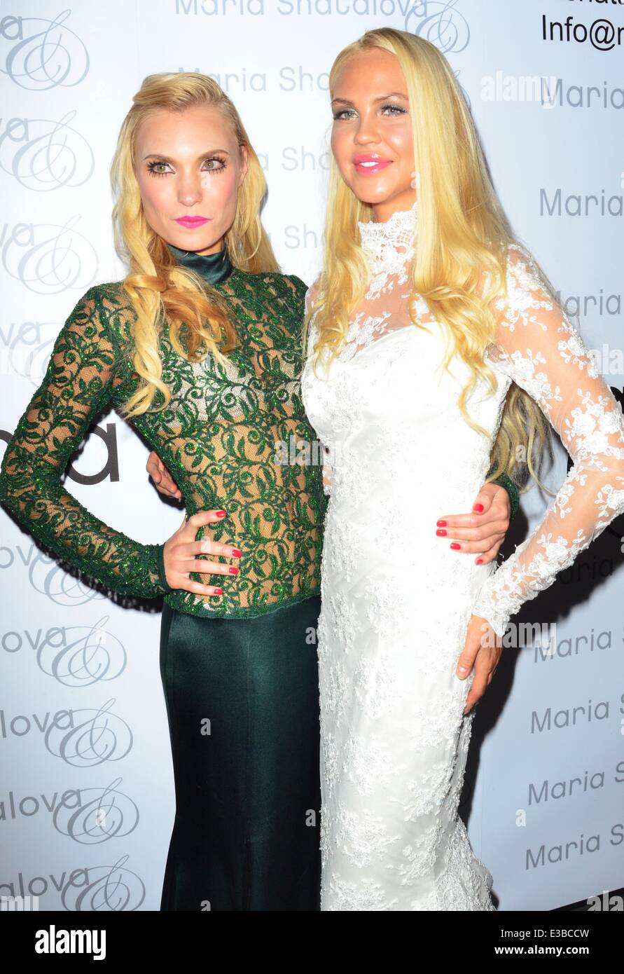 Maria Shatalova launches her fashion show in London Featuring: Maria ...