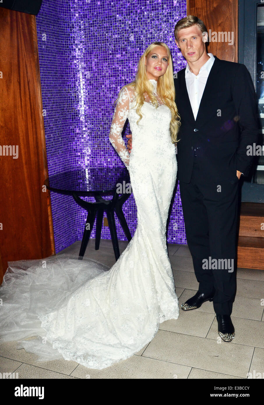 Maria Shatalova launches her fashion show in London Featuring: Maria ...