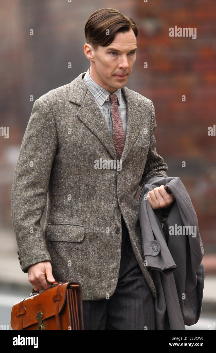 Benedict Cumberbatch films the new movie The Imitation Game, he plays a ...