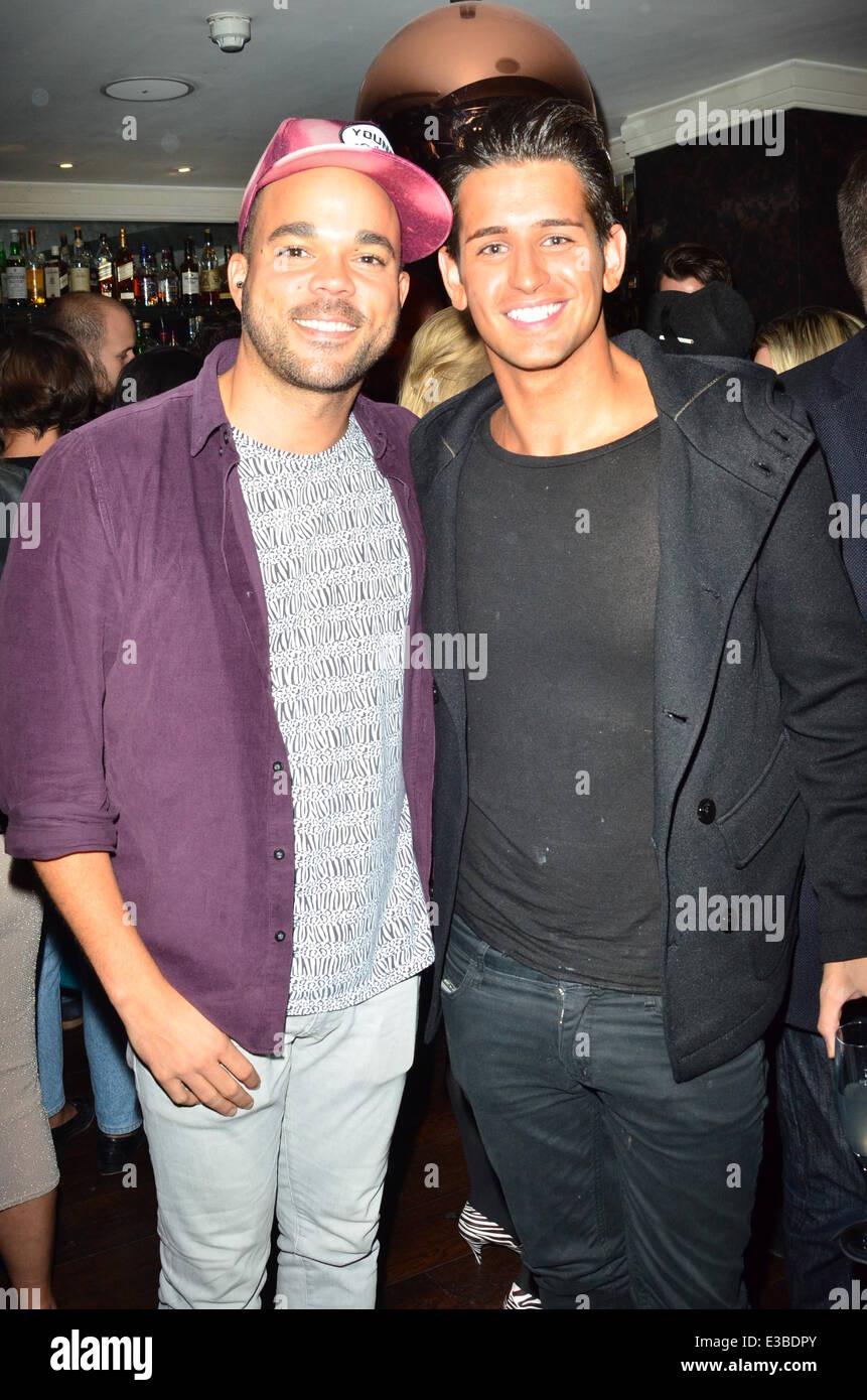 Big Smoke PR launch party at the Sanctum Soho Hotel Featuring: Nate ...