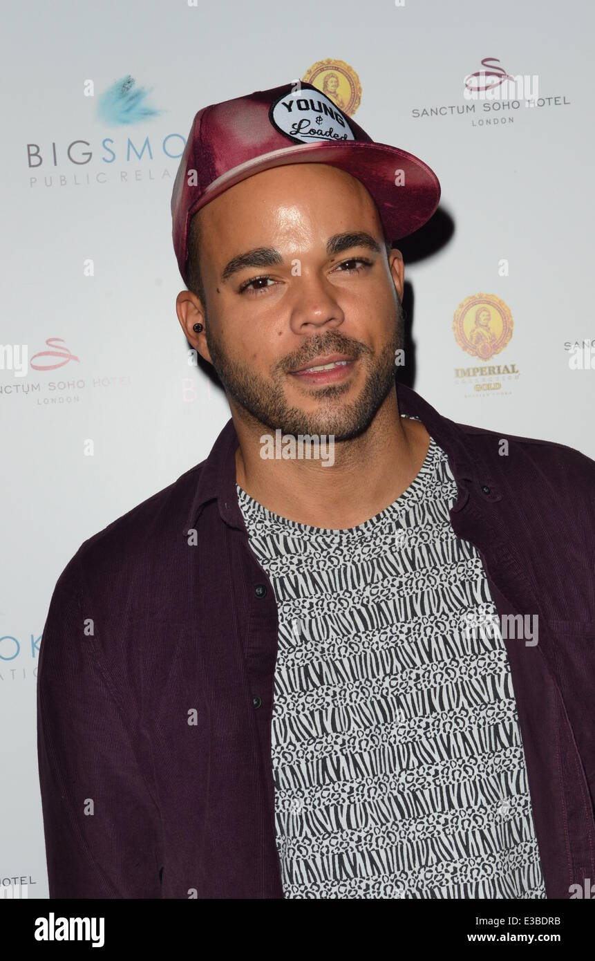 Big Smoke PR launch party at the Sanctum Soho Hotel Featuring: Nate ...