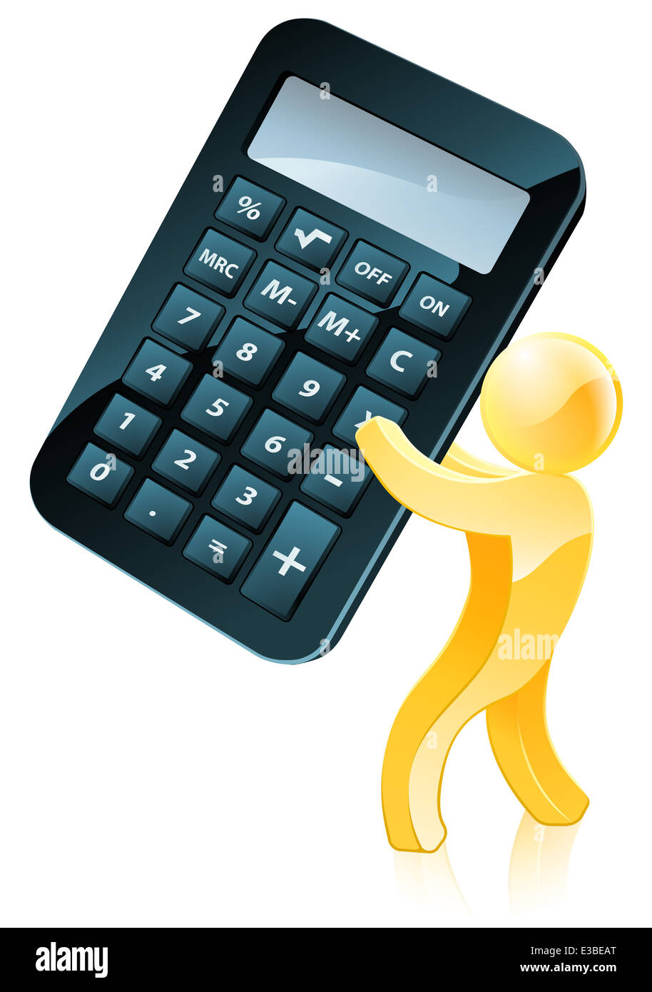 How to calculate a budget cartoon hi-res stock photography and images ...