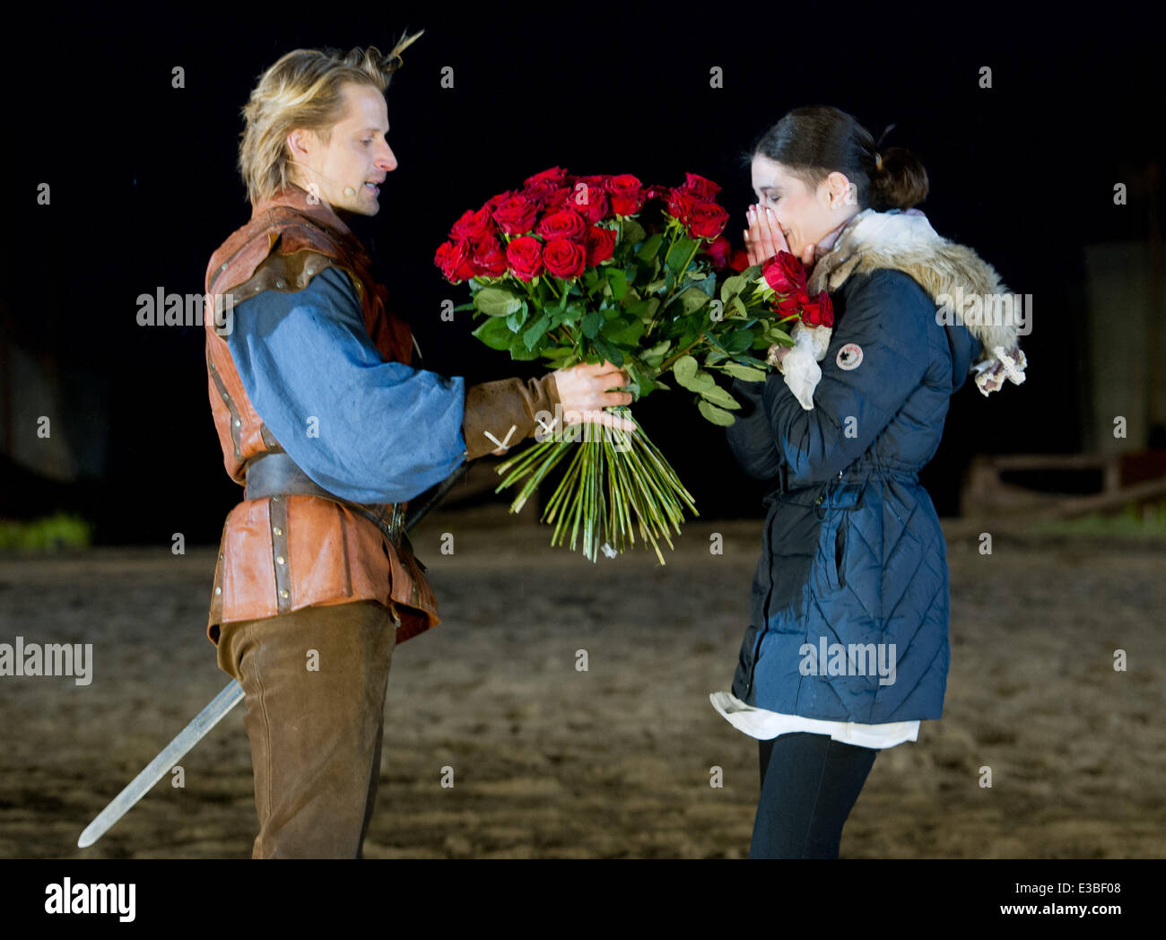 Actor Bastian Semm, as 'Victual Brothers' privateer Klaus Stoertebeker ...