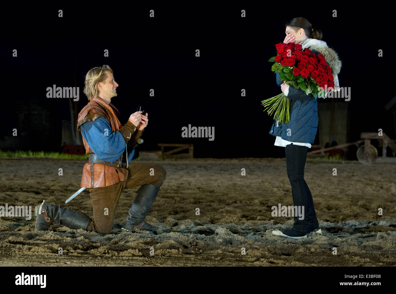 Actor Bastian Semm, as 'Victual Brothers' privateer Klaus Stock Photo ...