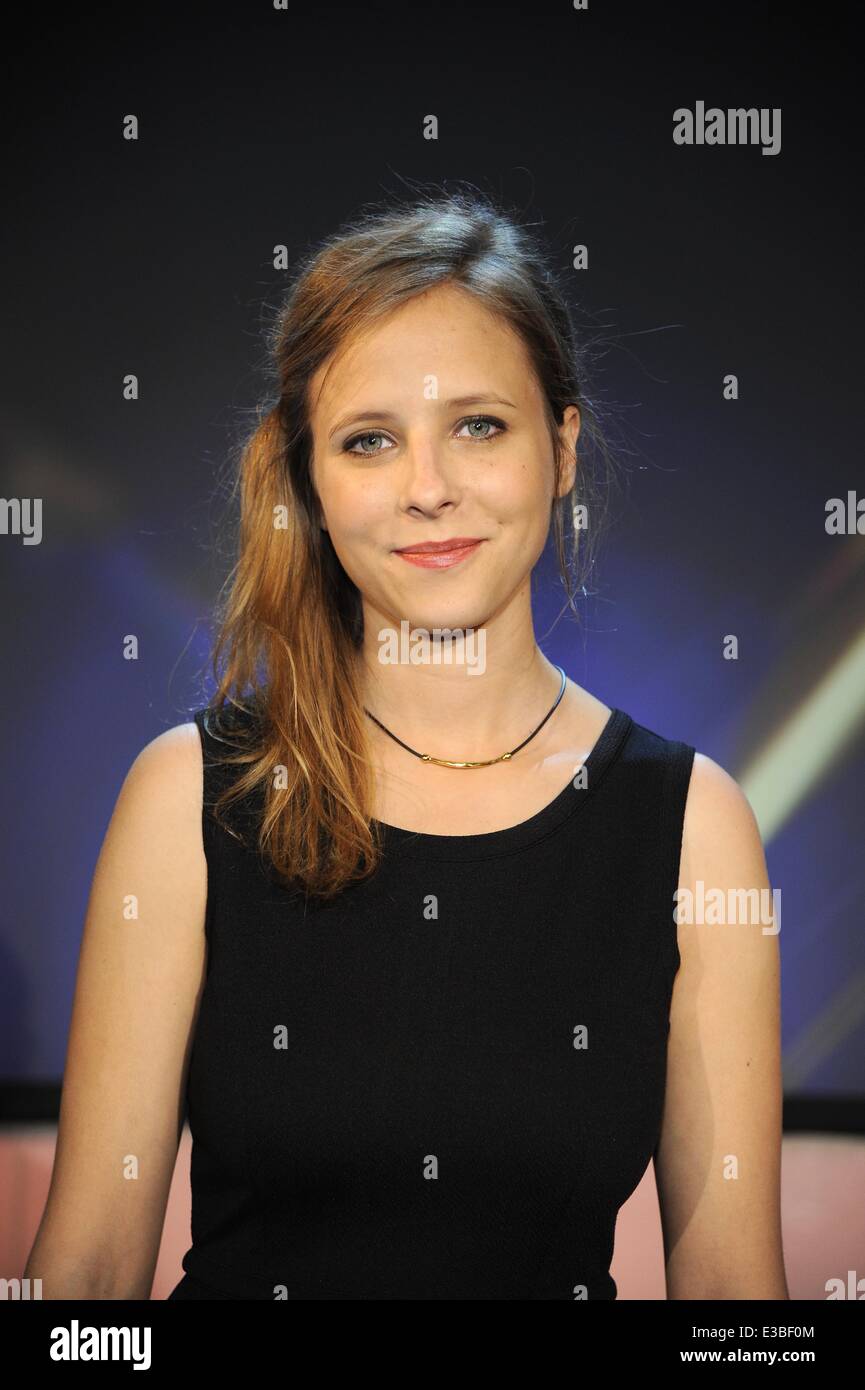 Cologne, Germany. 21st June, 2014. Swiss editor Bigna Tomschin poses ...
