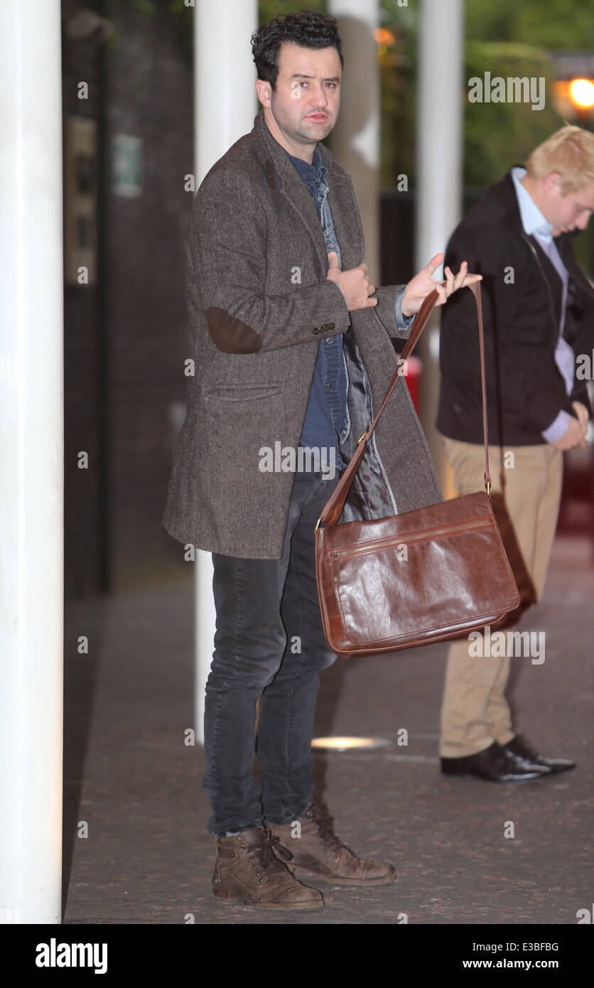 Daniel Mays at the ITV studios Featuring: Daniel Mays Where: London ...