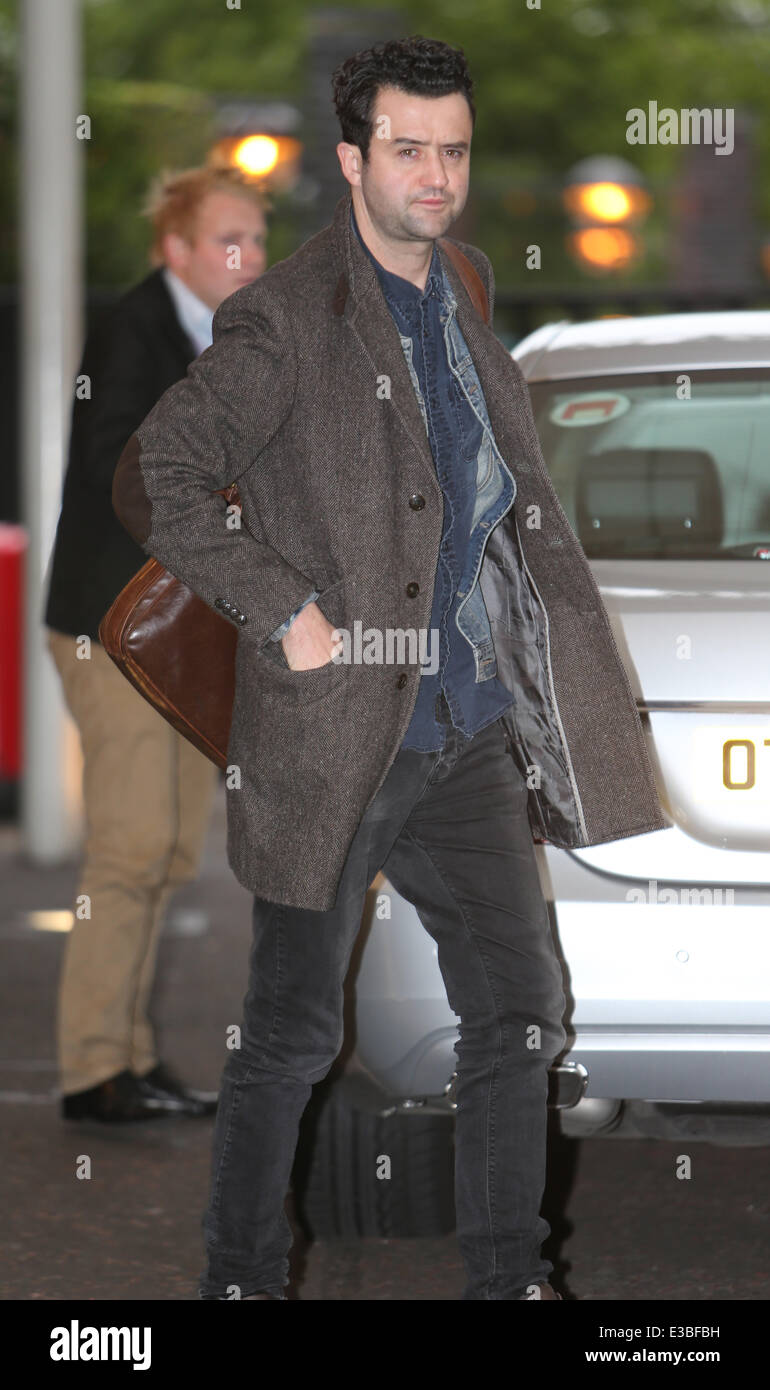 Daniel Mays at the ITV studios Featuring: Daniel Mays Where: London ...