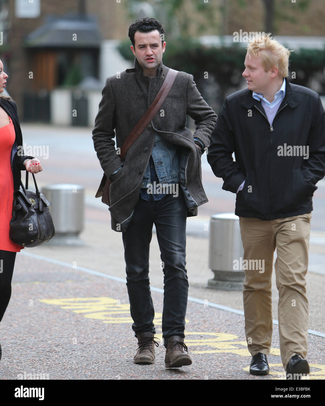 Daniel Mays at the ITV studios Featuring: Daniel Mays Where: London ...