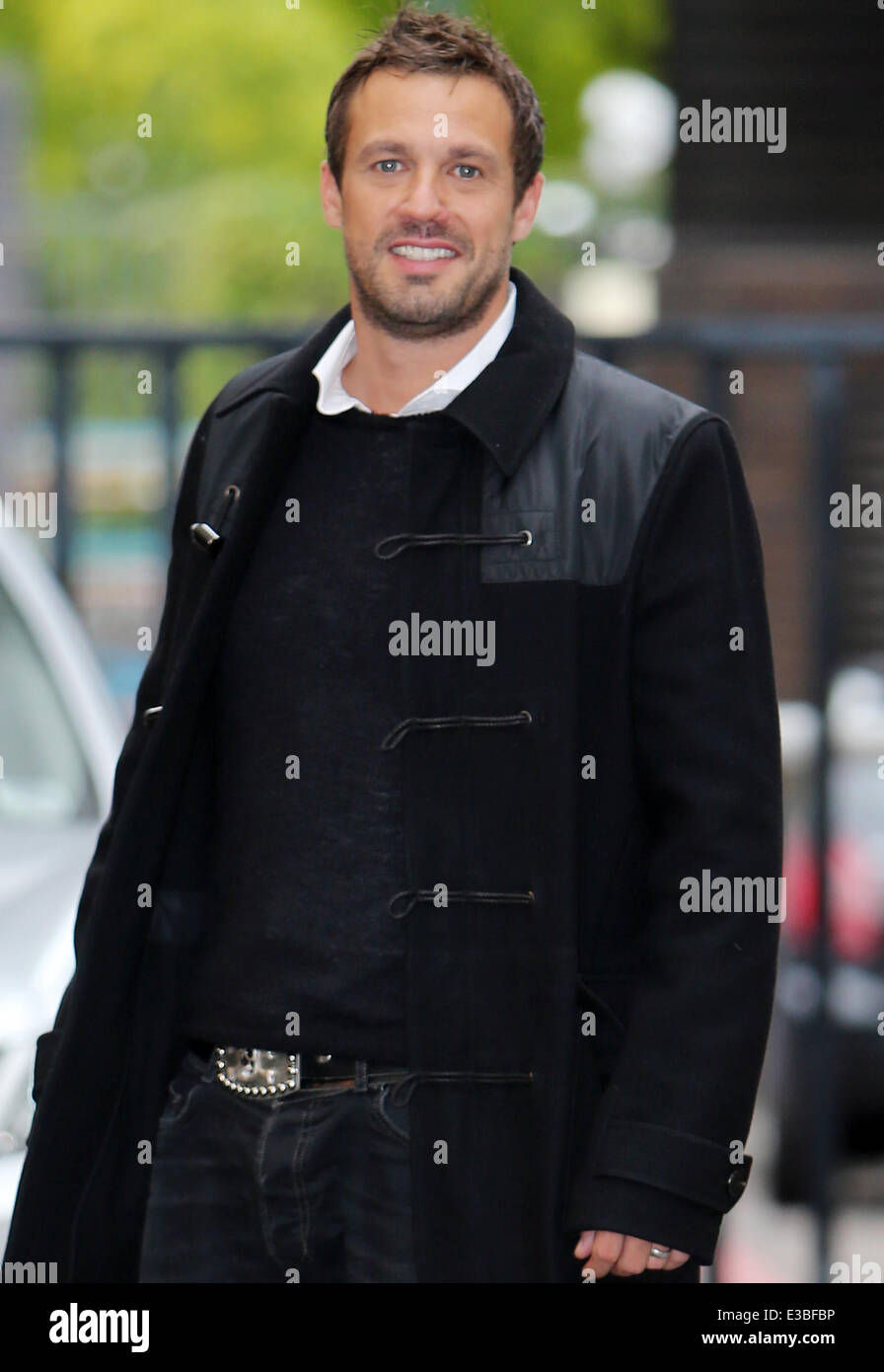 Jamie Lomas at the ITV studios Featuring: Jamie Lomas Where: London ...