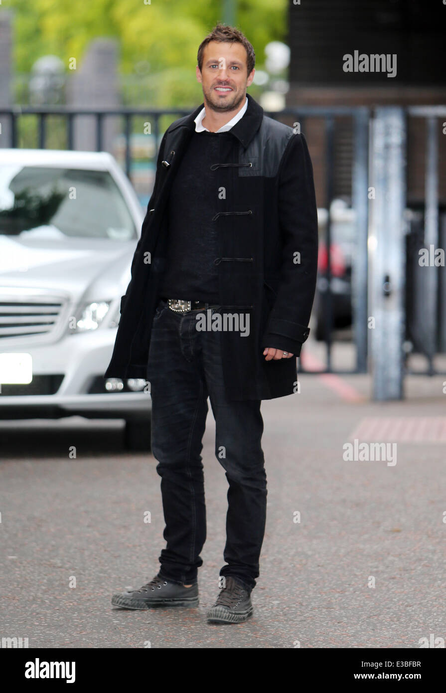 Jamie Lomas at the ITV studios Featuring: Jamie Lomas Where: London ...