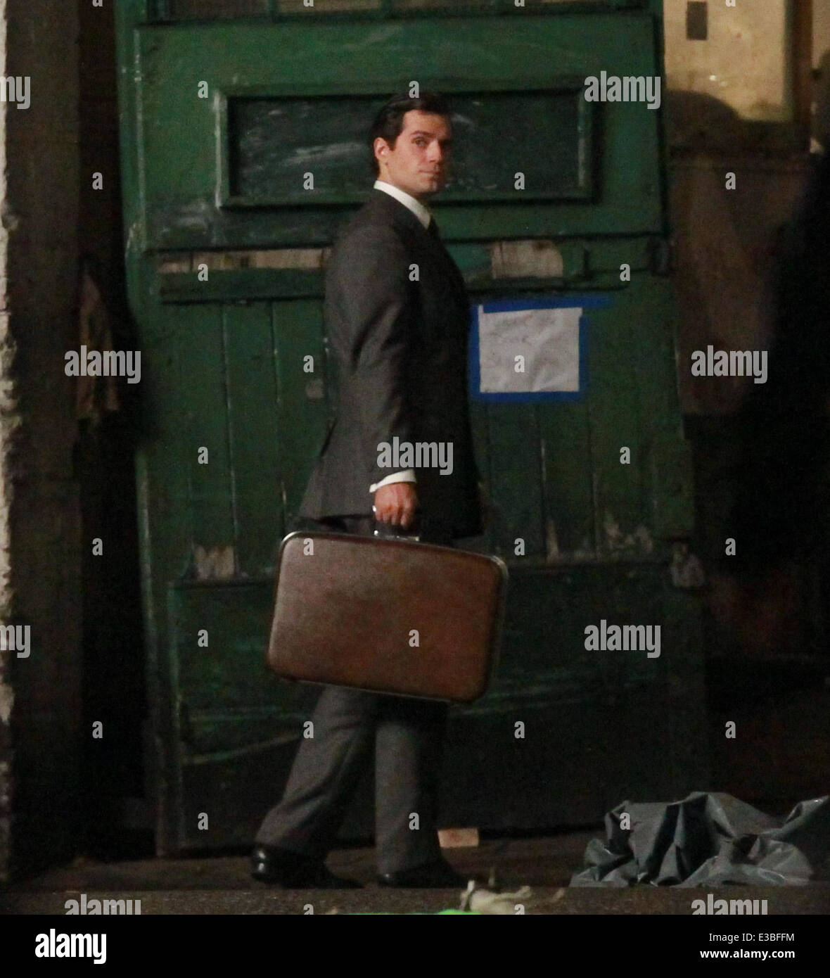 Scenes from the Man from Uncle, directed by Guy Ritchie, are shot in ...