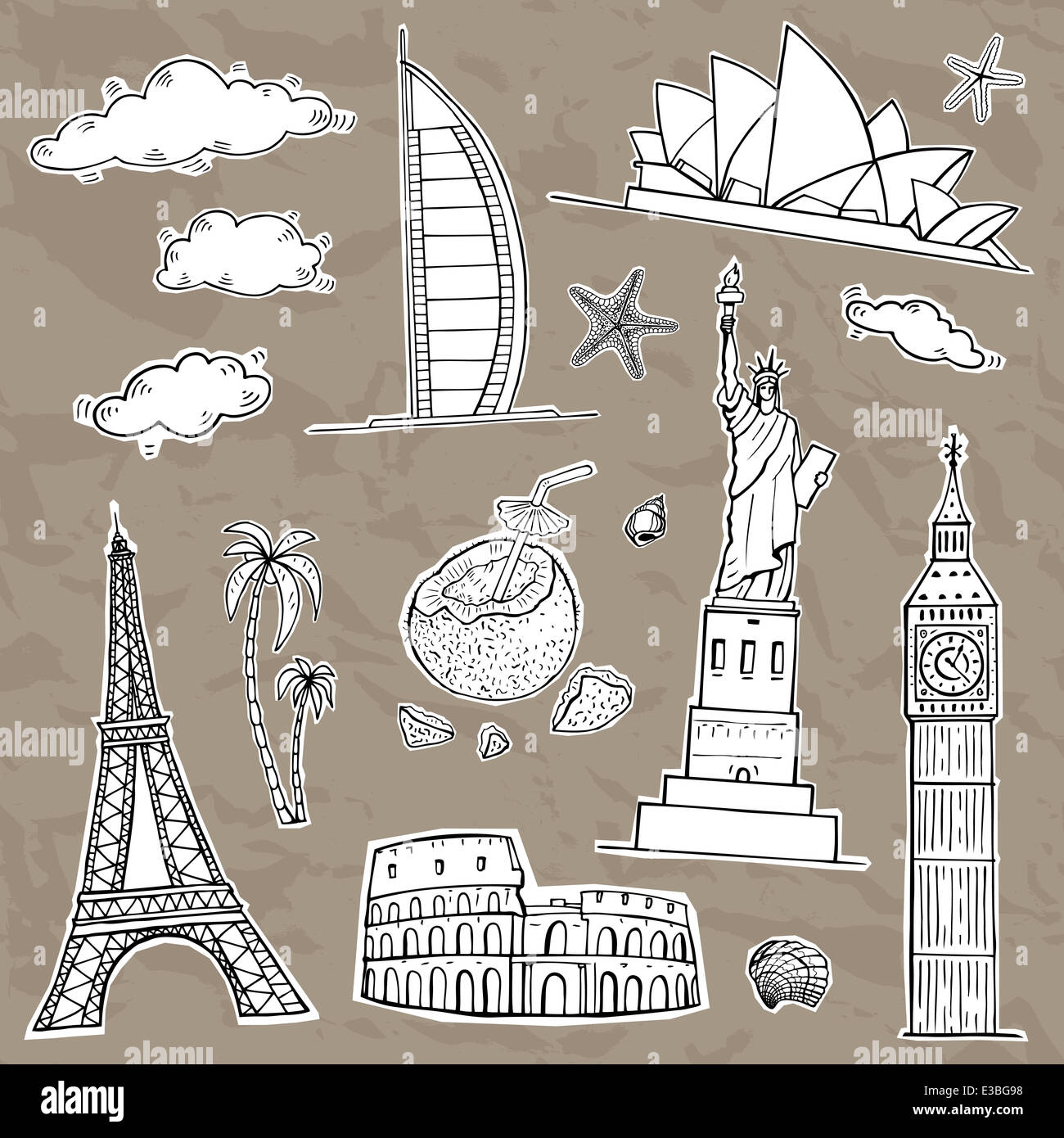 Tourism labels hi-res stock photography and images - Alamy